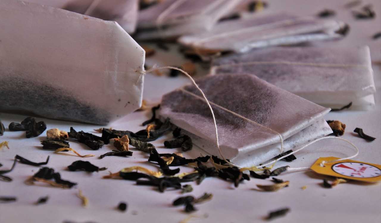 Bustine di tè scadute: come riutilizzarle per corpo, casa e giardino